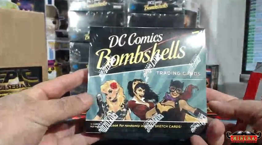 2017 Cryptozoic DC Bombshells 1箱開封: スケッチカードの世界
